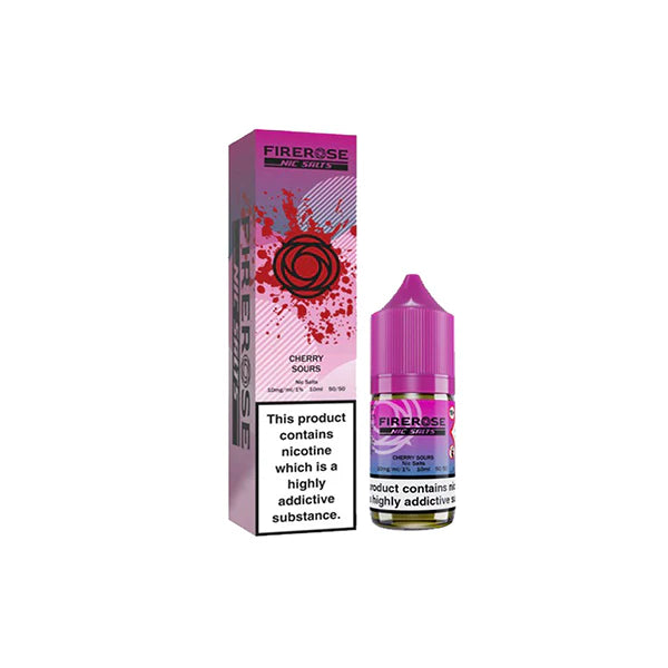10mg Elux Firerose 5000 Nic salts 10ml (50VG/50PG) - Strawberry ...