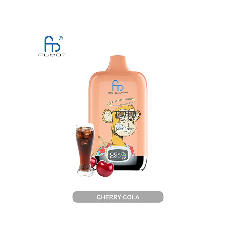 Fumot 12000 Puffs Digital Disposable Vape | Just £9 Only