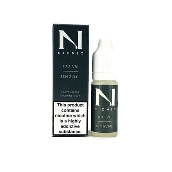 NIC NIC 15mg Nicotine Shot 10ml 100VG - OrderVape