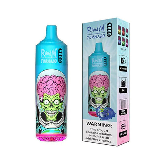 RandM tornado 9000 puffs Vape Kit £5.99 Only - Random Flavour T9000 (New)